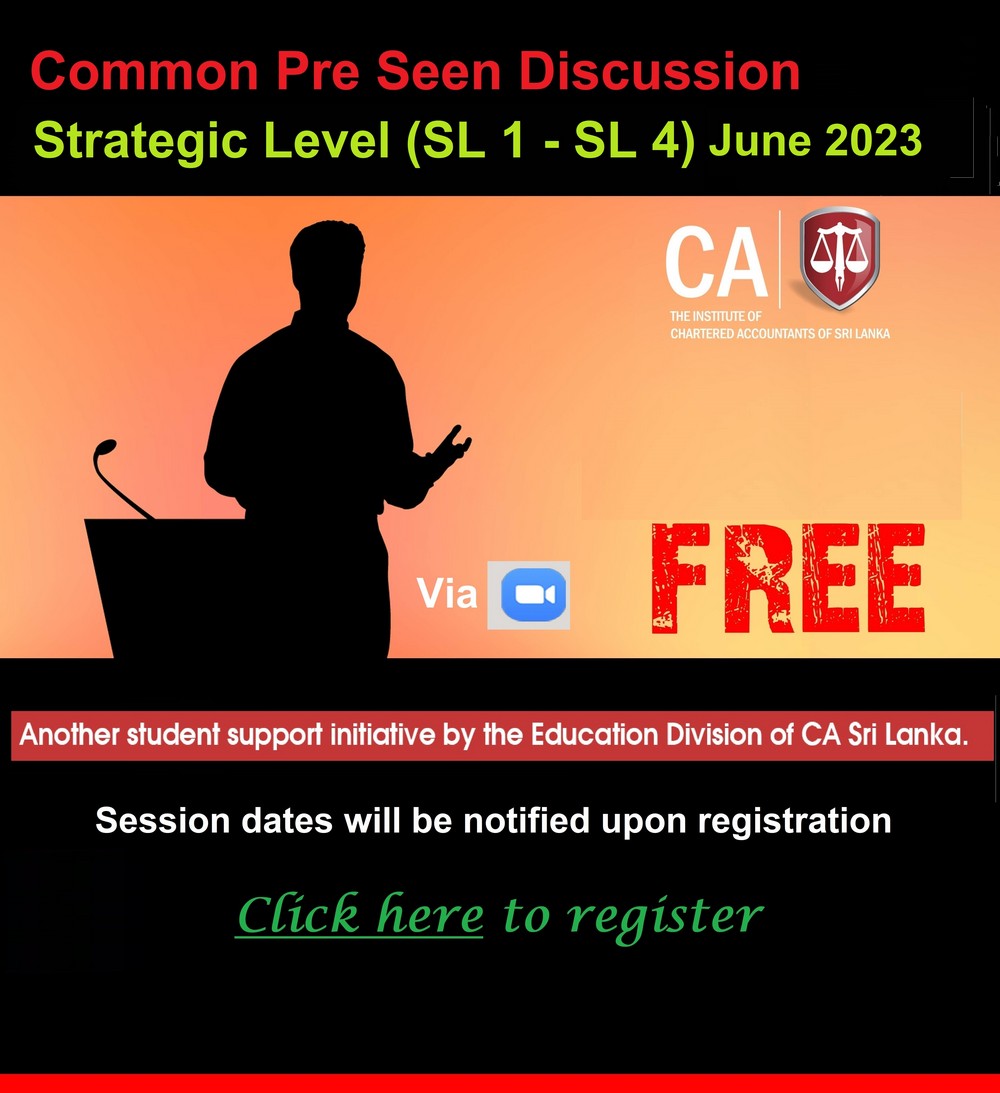 Common Pre Seen Discussion - Strategic Level 2023 June (SL 1 - SL 4)